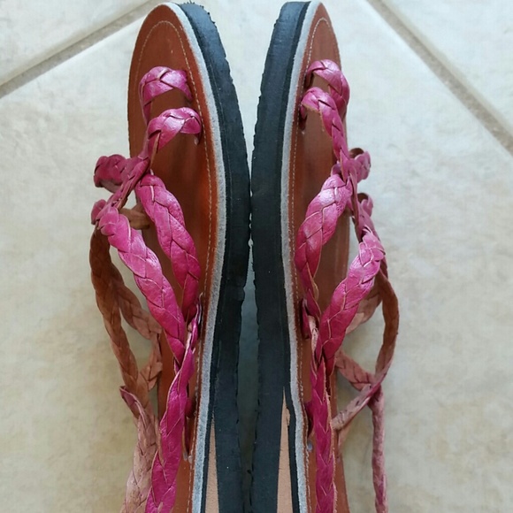 Handmade | Shoes | Nwot Braided Boho Sandals Mexican Huaraches | Poshmark
